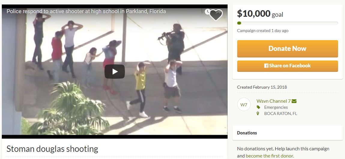 Warning: Fake WSVN GoFundMe for Parkland shooting victims - WSVN 7News ...