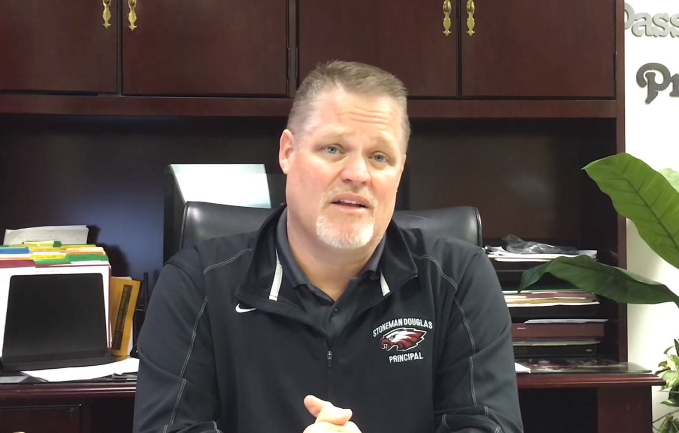 Stoneman Douglas principal in emotional video promises to hug every ...