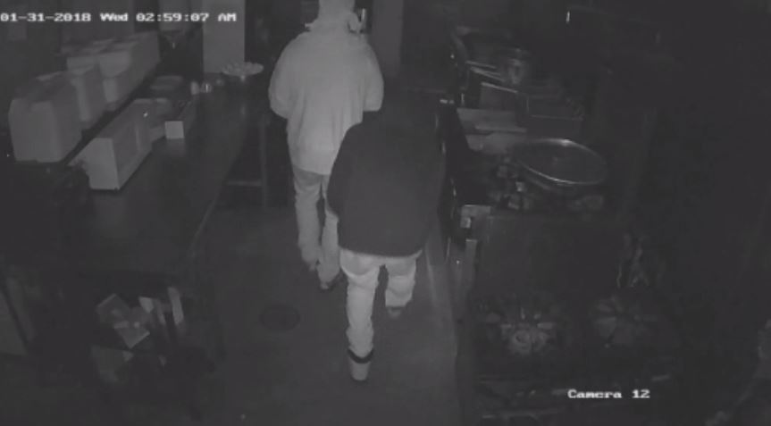 Surveillance video captures duo robbing ATM in Miami restaurant - WSVN ...