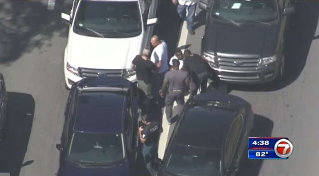 Miami-Dade officer’s foot run over by car during traffic stop – WSVN ...