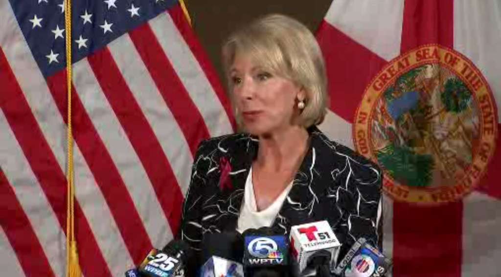 DeVos faces withering criticism in House hearing - WSVN 7News | Miami ...