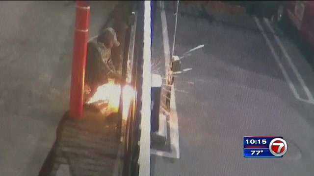 2 caught on camera stealing NW Miami-Dade roof company’s truck - WSVN ...