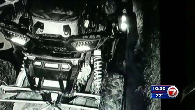 3 caught on camera stealing ATV, trailer in SW Miami-Dade - WSVN 7News ...