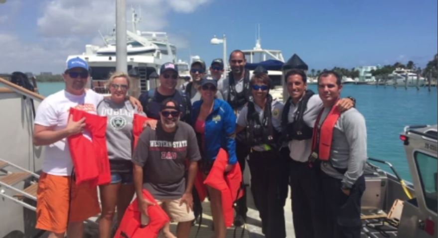 Coast Guard rescues 8 stranded boaters off North Miami Beach - WSVN ...