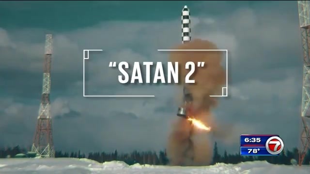 Russia releases ‘Satan 2’ missile test footage – WSVN 7News | Miami ...