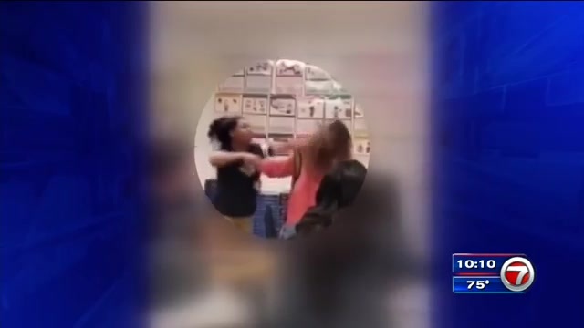 Video shows fight between girls at North Miami Beach high school - WSVN ...