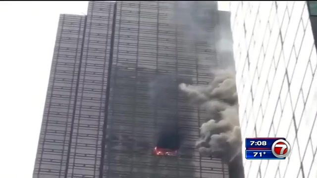 Blaze on 50th floor of Trump Tower in New York kills 1 - WSVN 7News ...
