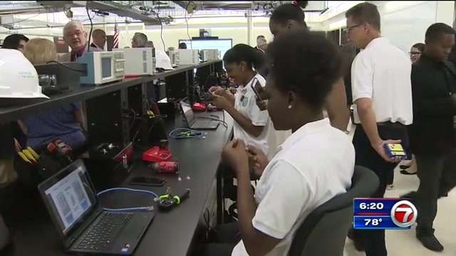 Miami Lakes school unveils new systems technology program - WSVN 7News ...