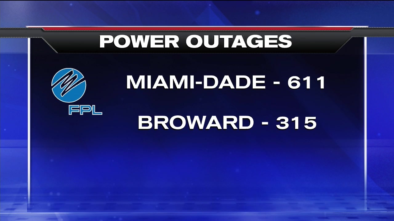 South Florida experiences power outages after weekend storms - WSVN ...
