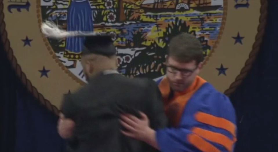 UF puts aggressive graduation usher on leave - WSVN 7News | Miami News ...