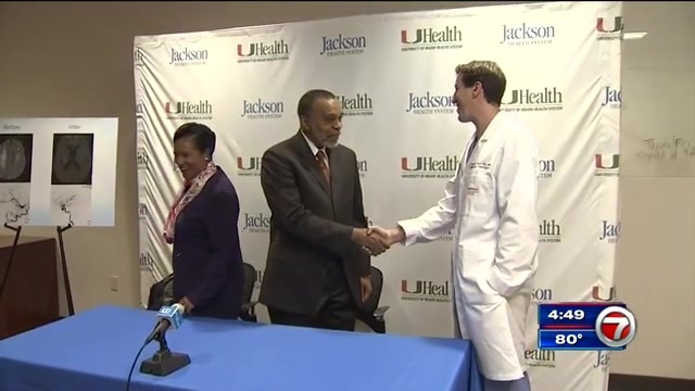 Bahamian doctor talks about receiving life-saving surgery at Jackson ...