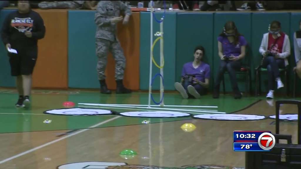 Students compete in drone competition benefiting MSD victims – WSVN ...