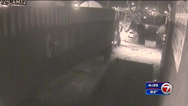 Scrap metal-filled container worth thousands stolen from Miami yard ...
