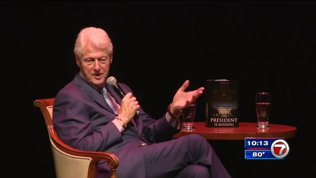 Another big week of sales for Bill Clinton’s first novel - WSVN 7News ...