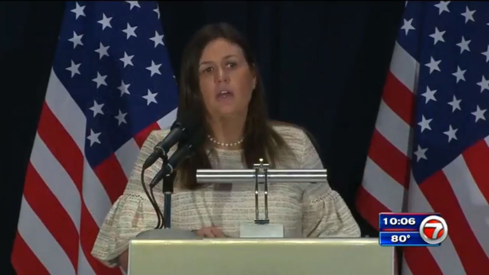 Sarah Sanders says she was kicked out of restaurant because she works ...