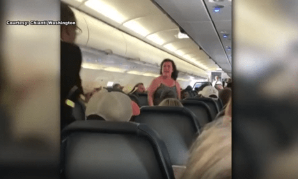 Woman starts screaming on Spirit Airlines flight after plane diverts ...