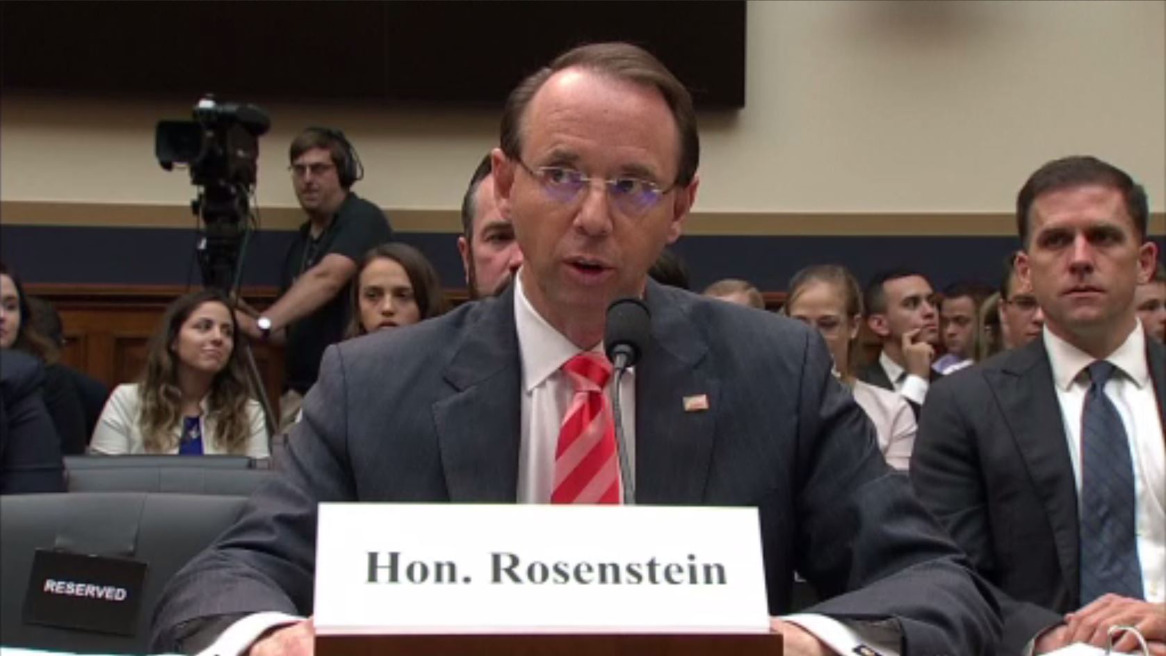 AP sources: Rosenstein spoke of possible secret Trump taping - WSVN ...