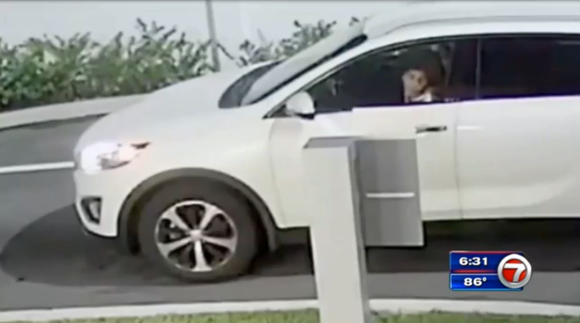 Surveillance video shows drive-by shooting at Checkers - WSVN 7News ...