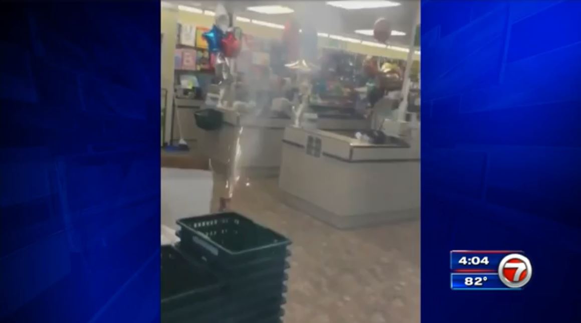 South Florida man seen on video lighting fireworks inside Dollar Tree ...