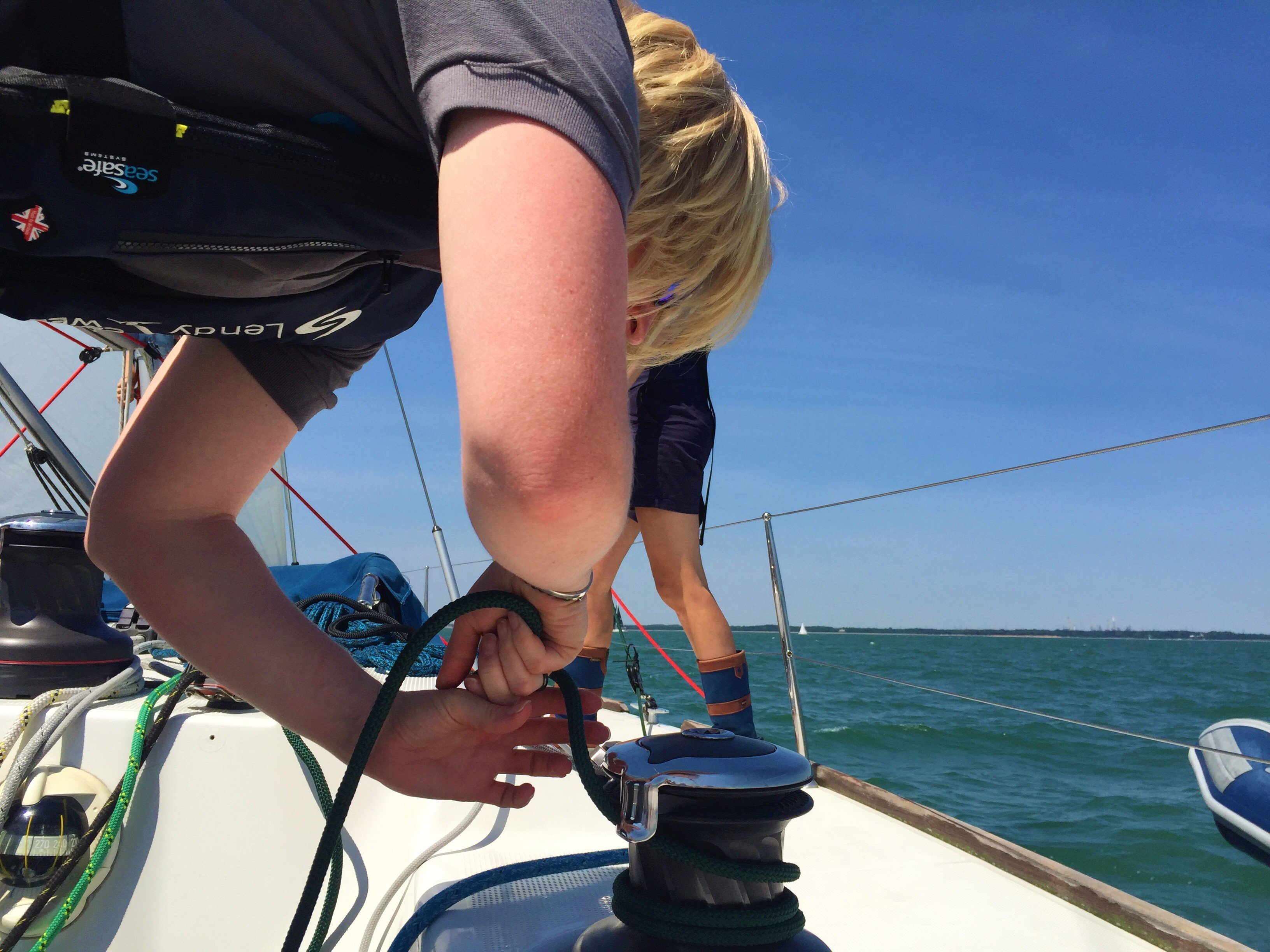 Sailing senses: How sound helps blind sailor Lucy Hodges win gold ...