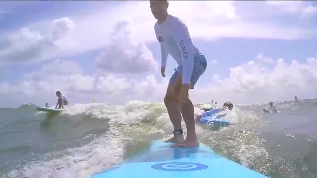 Gnarly, dude! Hanging ten at Pompano Beach summer surf camp - WSVN ...