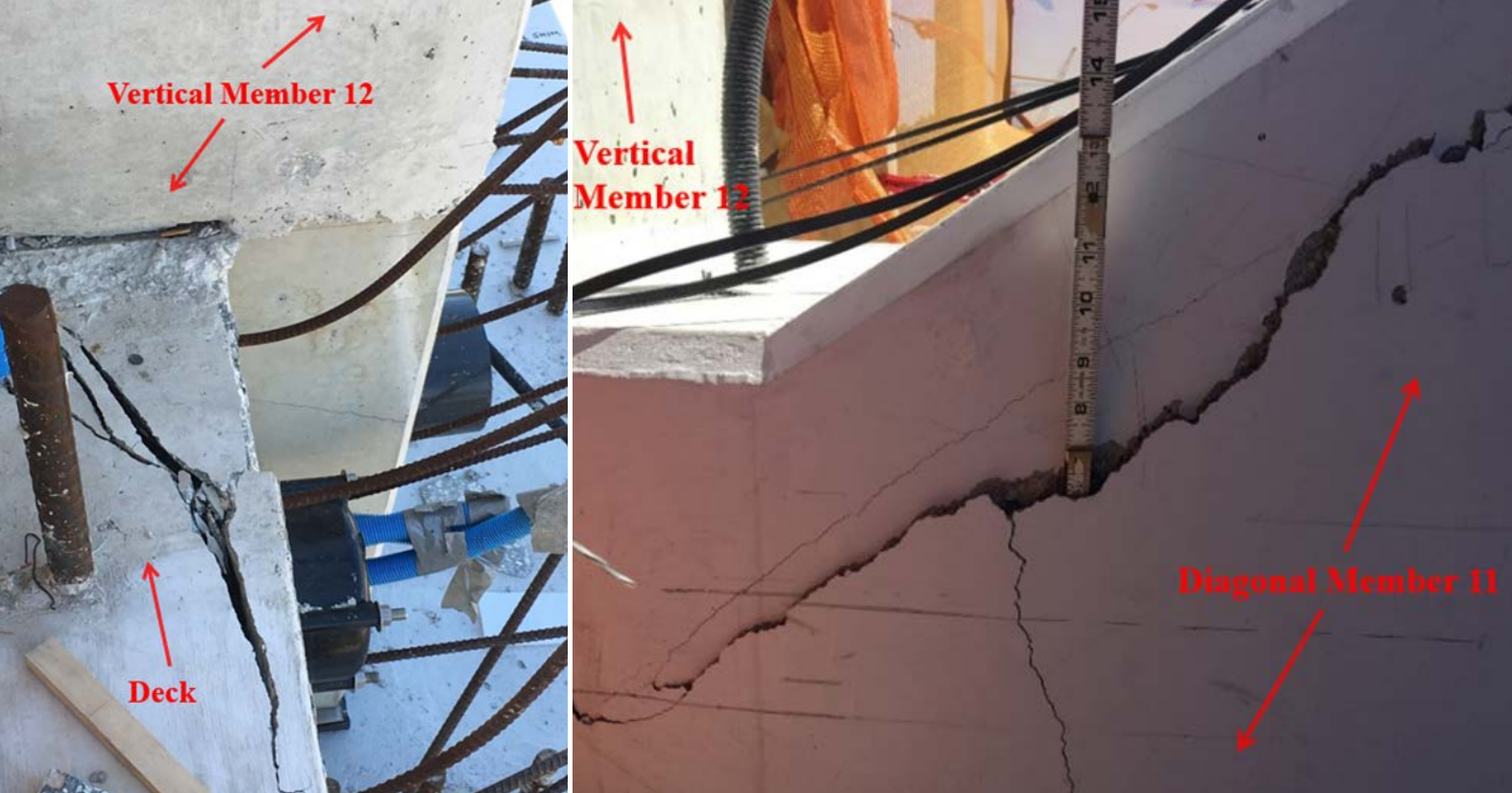 New photos show larger cracks in FIU bridge prior to collapse - WSVN ...