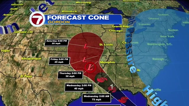 Gordon strengthens, expected to hit Gulf Coast as hurricane - WSVN ...