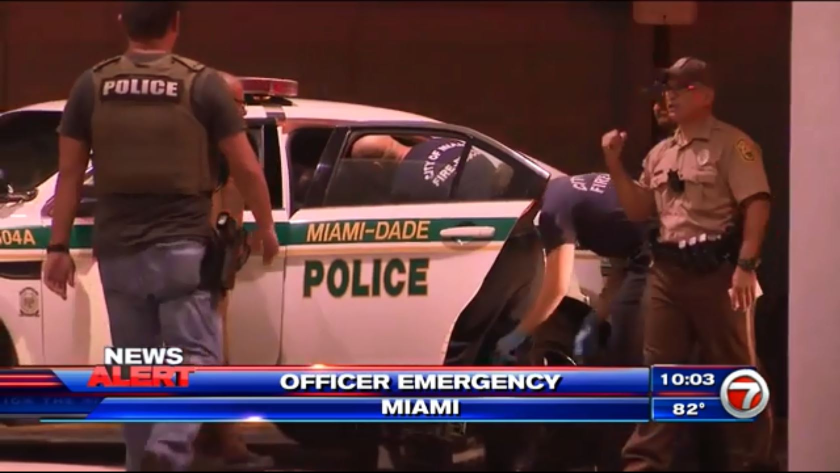 Miami-Dade Police officer becomes ill during pursuit of subject in ...