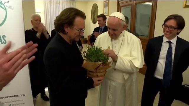 U2’s Bono says pope’s “aghast” about church sex abuse – WSVN 7News ...