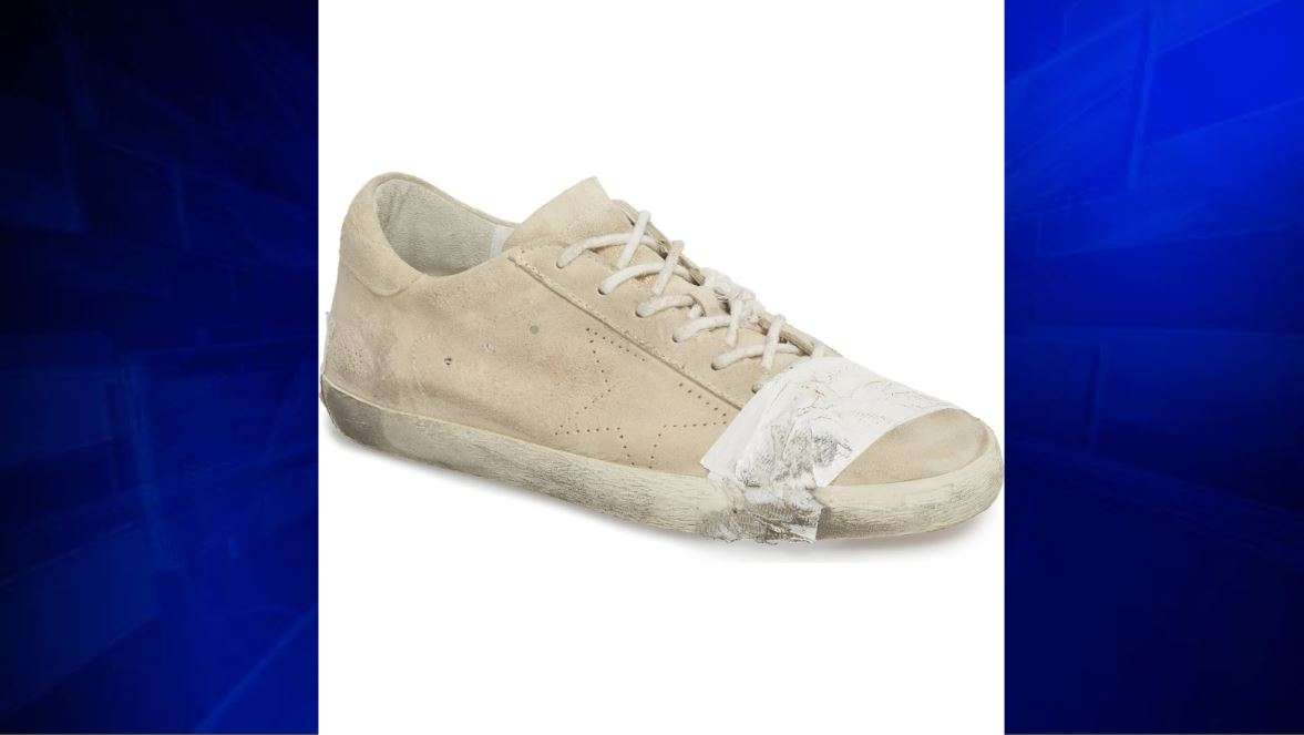 These grungy, taped-up designer sneakers sell for $530. Critics say ...