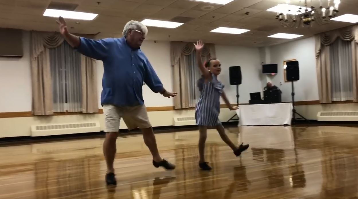 Video of grandfather, granddaughter duo dancing together goes viral ...
