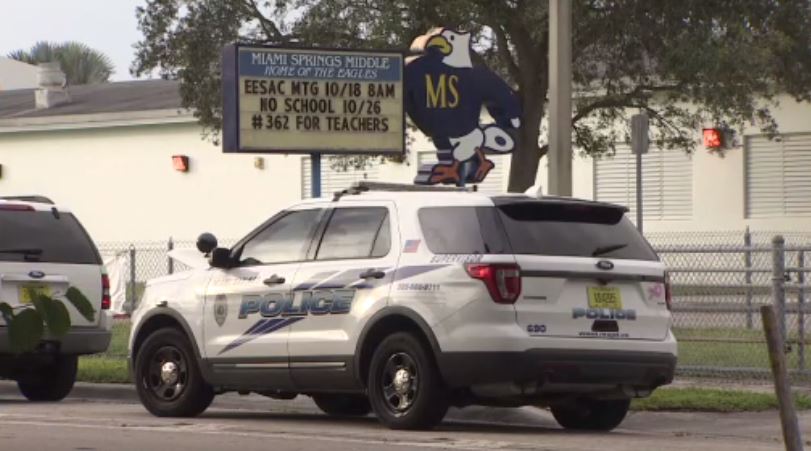 Increased police presence at Miami Springs Middle School after social ...