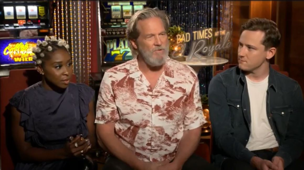 Cast of ‘Bad Times at the El Royale’ talk about new thriller film ...