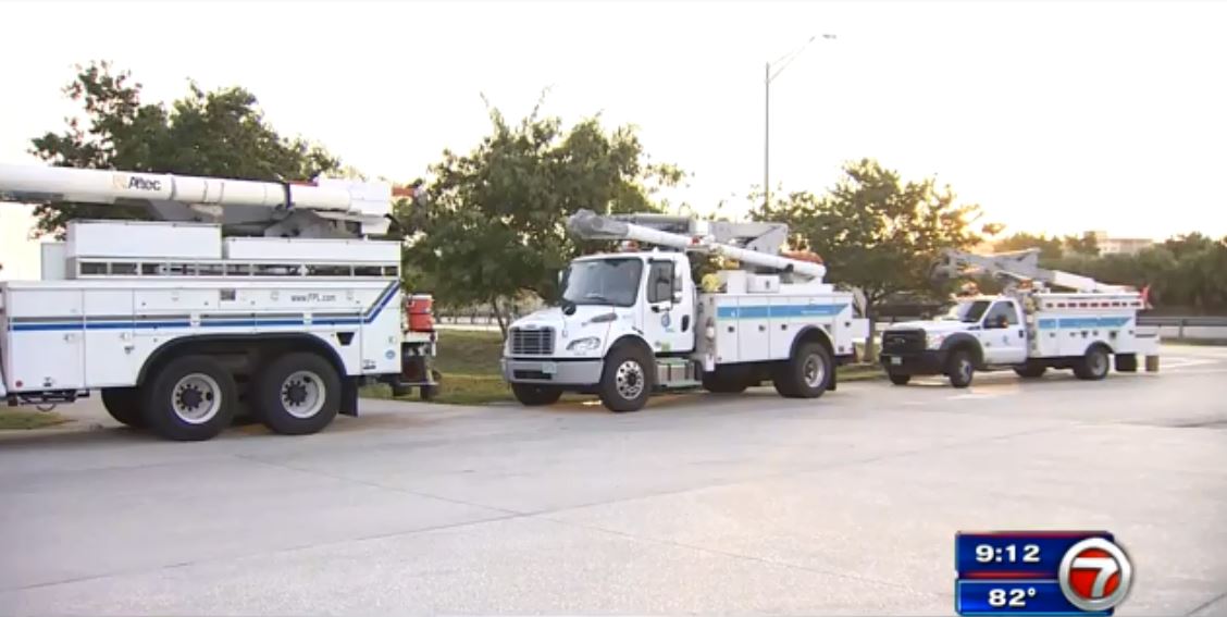 FPL crews head to north Florida to help restore power - WSVN 7News ...