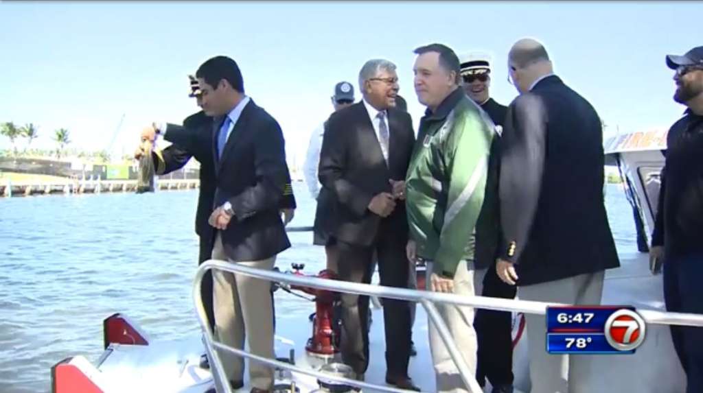 Officials attend fire boat unveiling ceremony in Miami – WSVN 7News ...