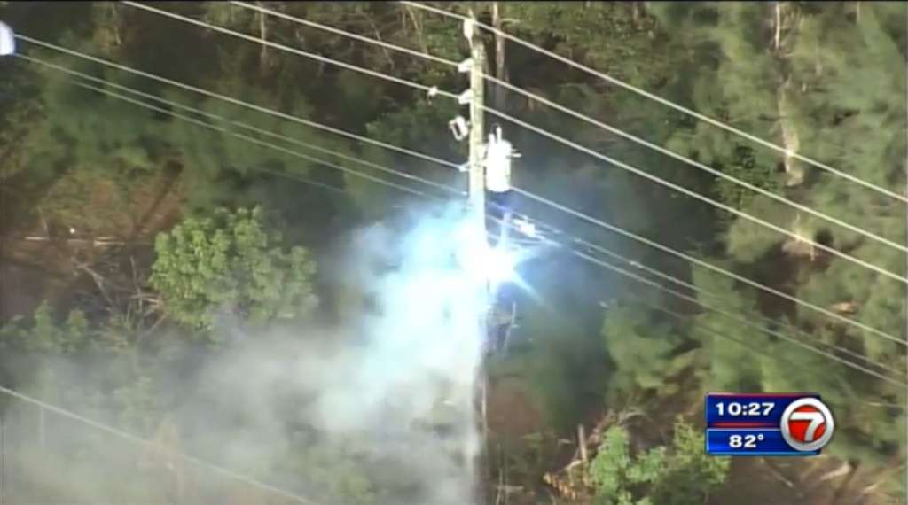 Downed power lines knock out electricity in Pembroke Pines neighborhood ...