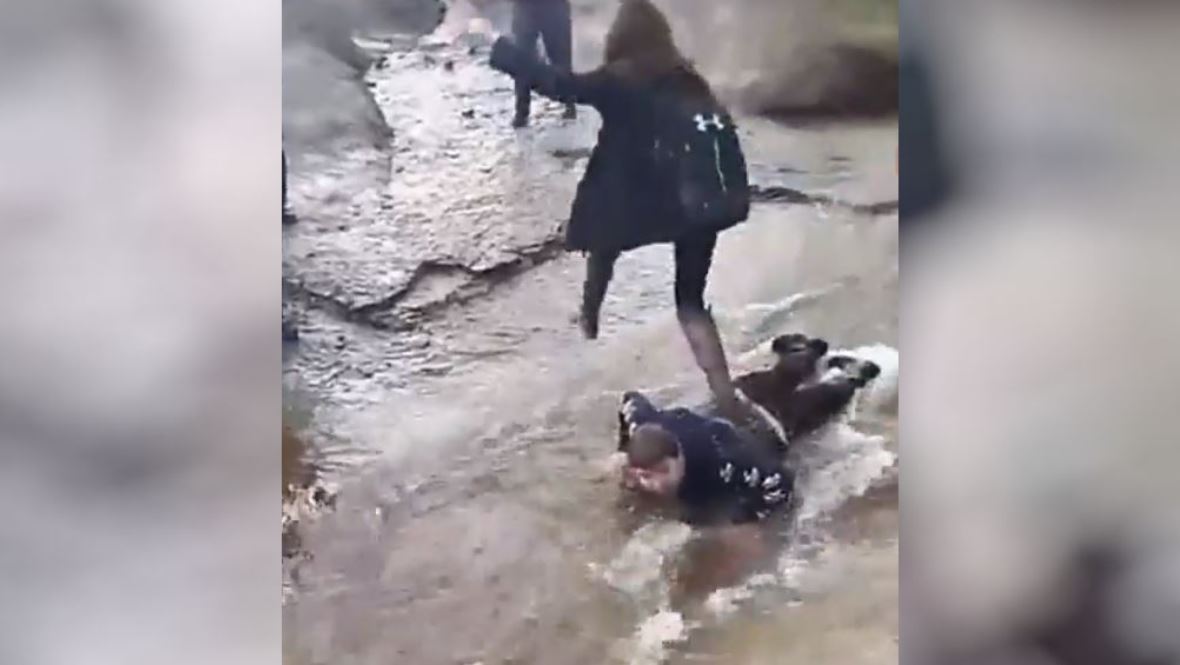 Teen with cerebral palsy bullied into being human bridge for classmates ...