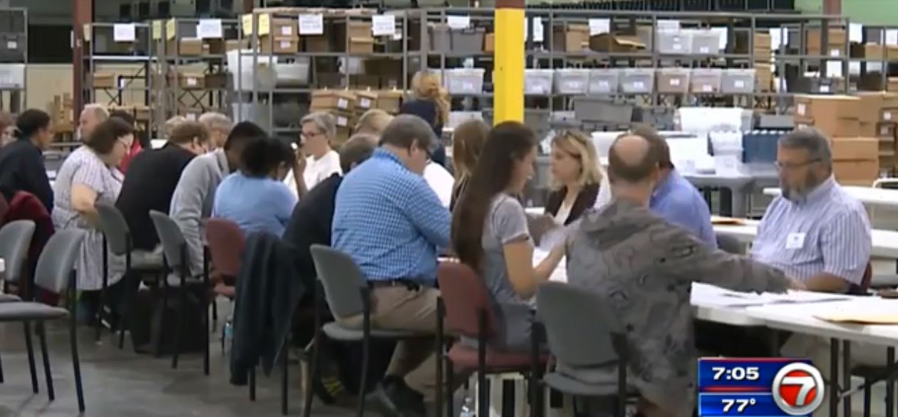 Overheating machines complicate Florida’s recount battle - WSVN 7News ...
