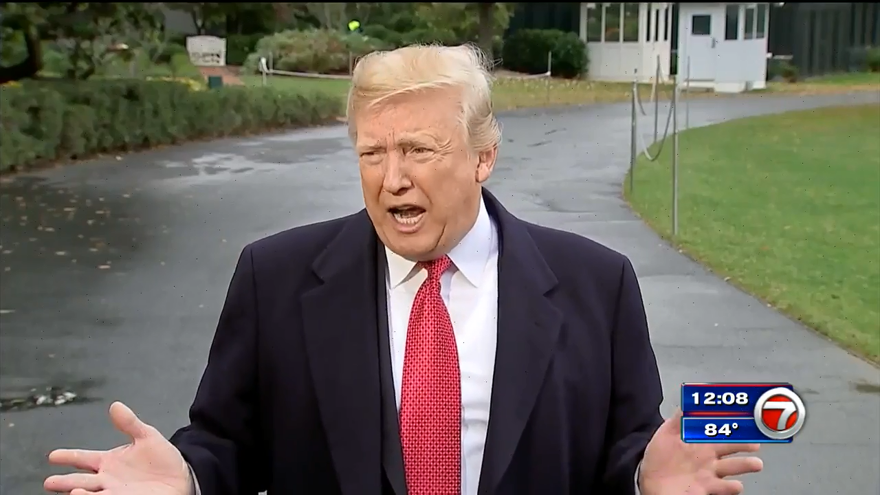 Trump on new acting AG: “I don’t know Matt Whitaker” - WSVN 7News ...