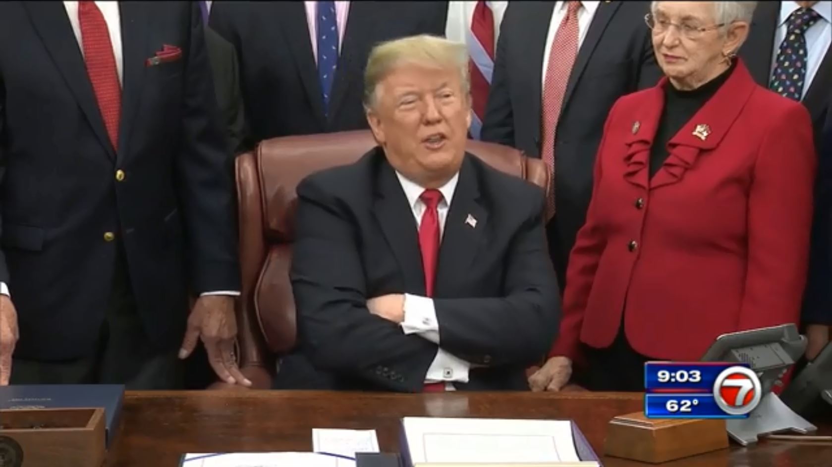 Trump moving closer to goal of creating a Space Force - WSVN 7News ...
