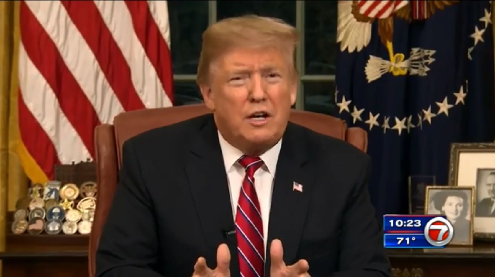 Trump’s address about security on the US southern border - WSVN 7News ...