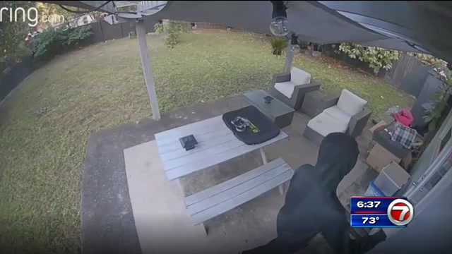 Busted: Homeowner scares off would-be burglar after Ring camera alert ...