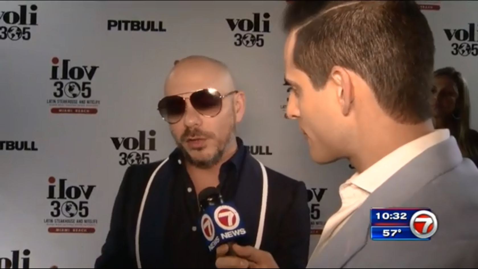 Pitbull celebrates birthday, grand opening of iLov305 in Miami Beach ...