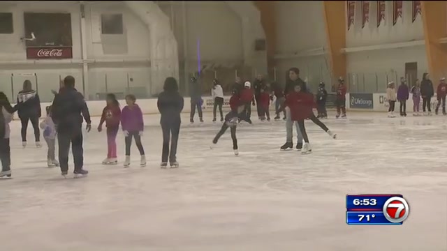 Panthers ice rink offers free skating lessons to federal employees ...