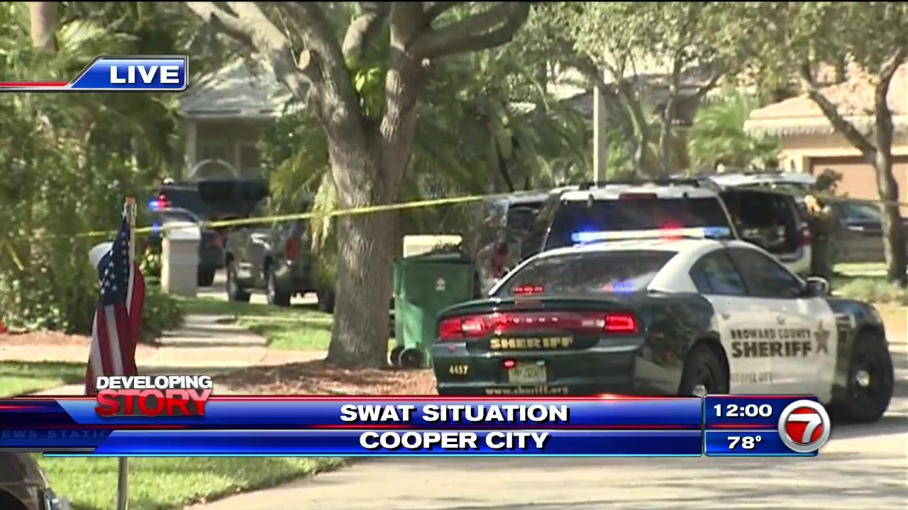 Stand off between BSO, robbery suspect in Cooper City ends with no one ...