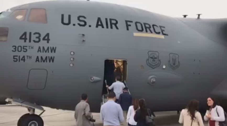 US military planes from Homestead base land near Venezuela border with ...