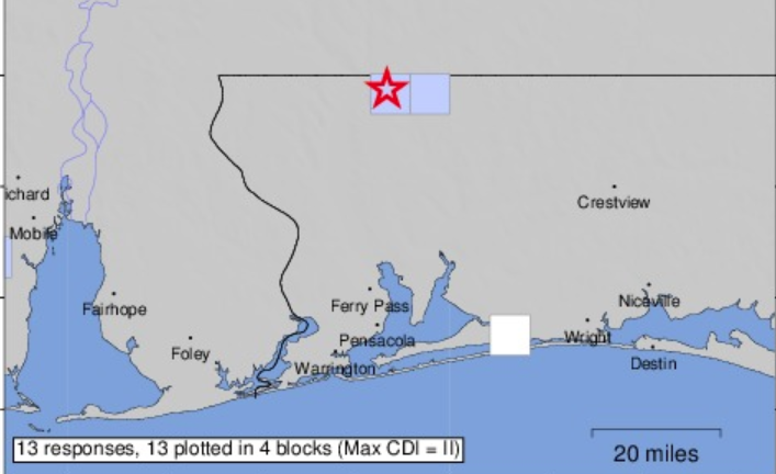 USGS records small earthquake in North Florida - WSVN 7News | Miami ...