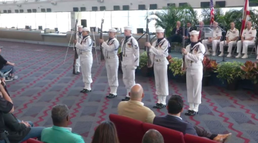 U.S. Navy kicks off Navy Week with proclamation ceremony in Miami ...