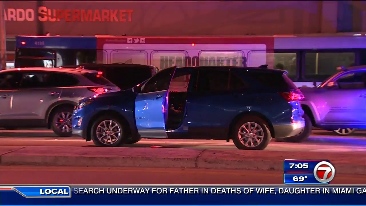 1 in critical condition after possible road rage in Miami - WSVN 7News ...