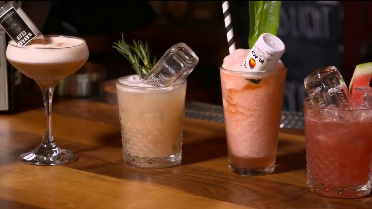 Mini Bar on South Beach puts mini bottles of alcohol in its cocktails ...